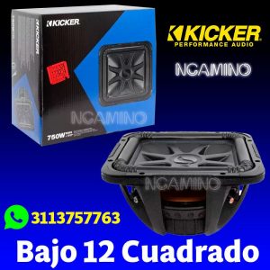 Bajo 12 L7 KICKER cuadrado - NCAMINO
